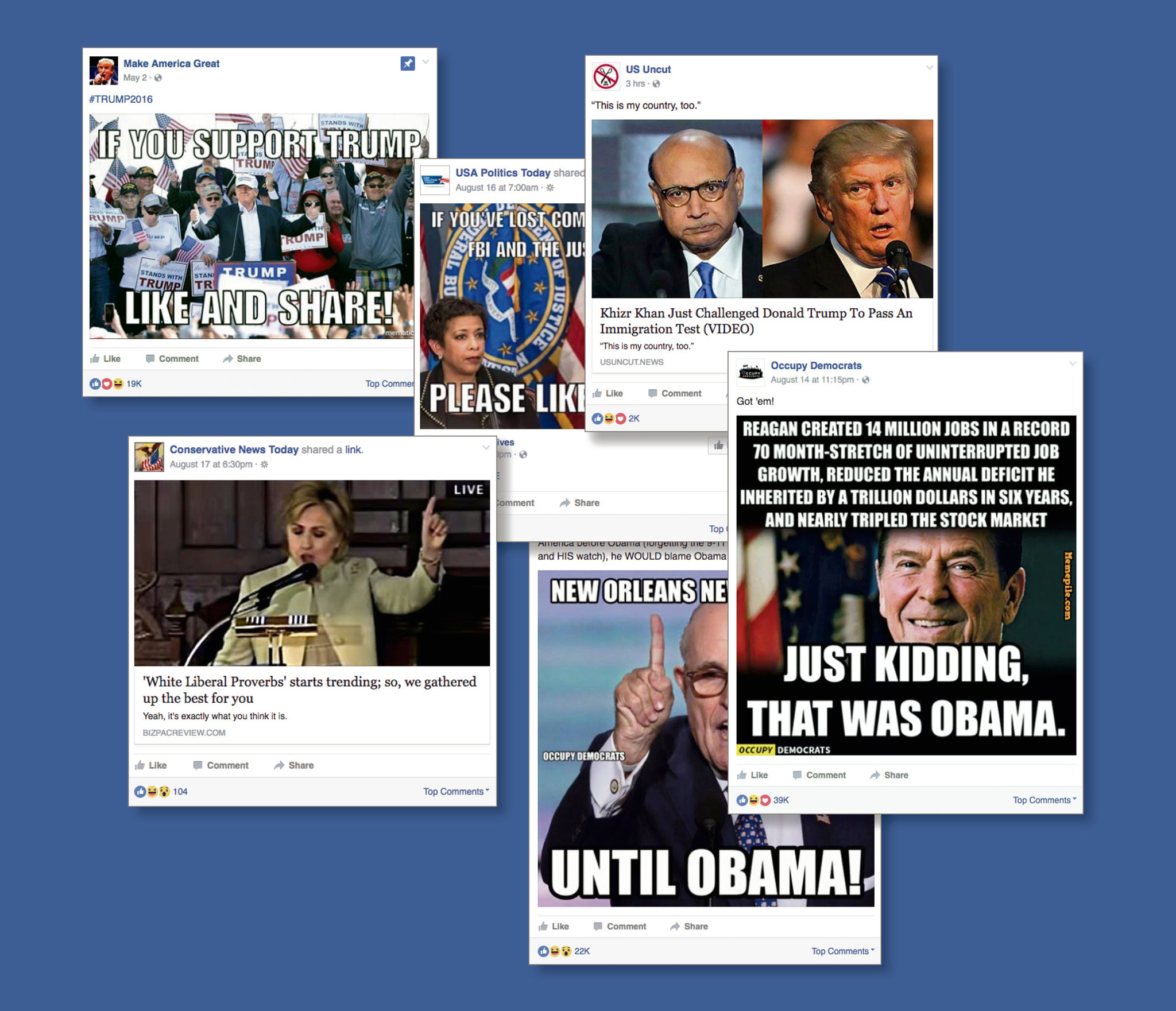 Facebook as political platform